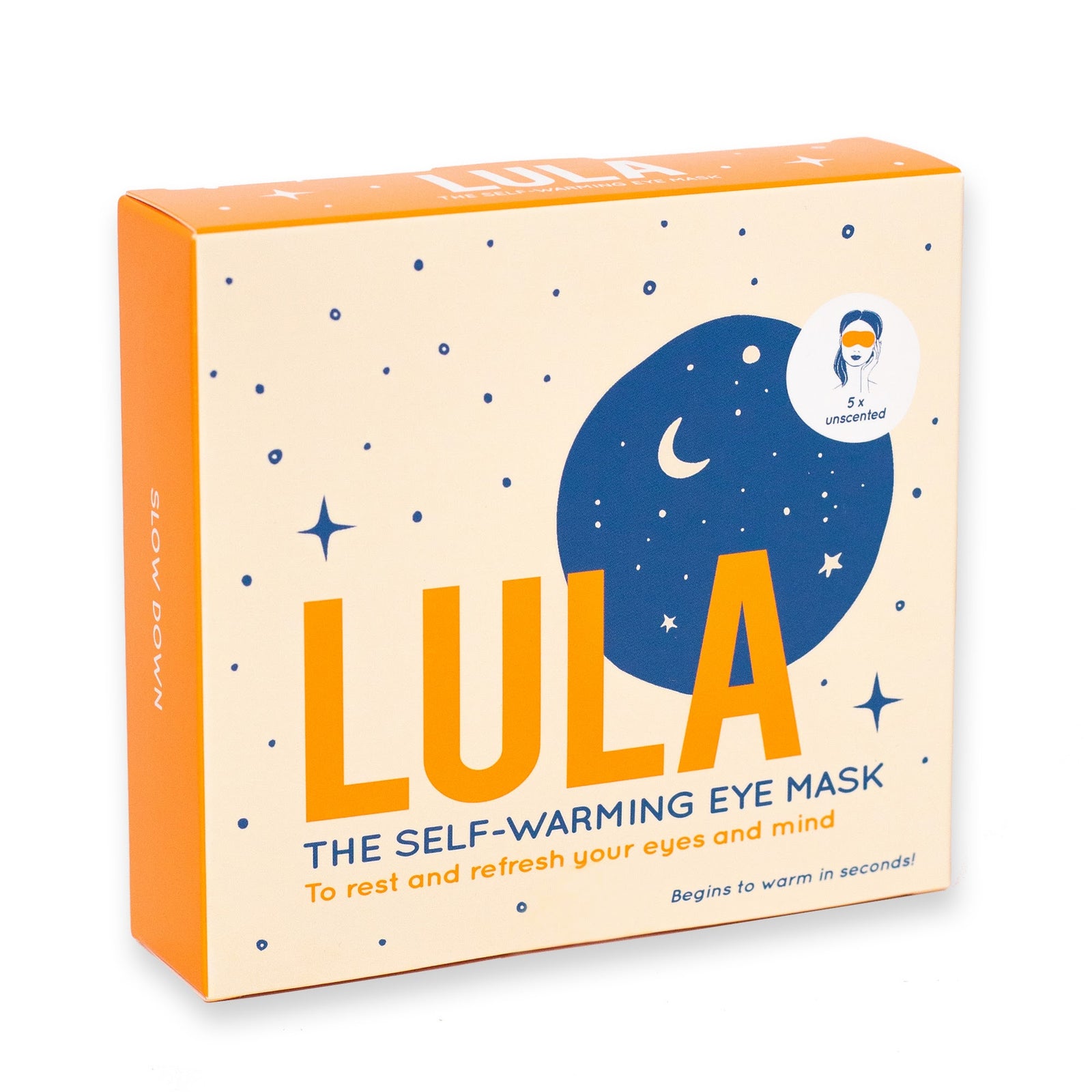 Lula Eye Masks Australia | Self-Warming Relaxation Eye Masks