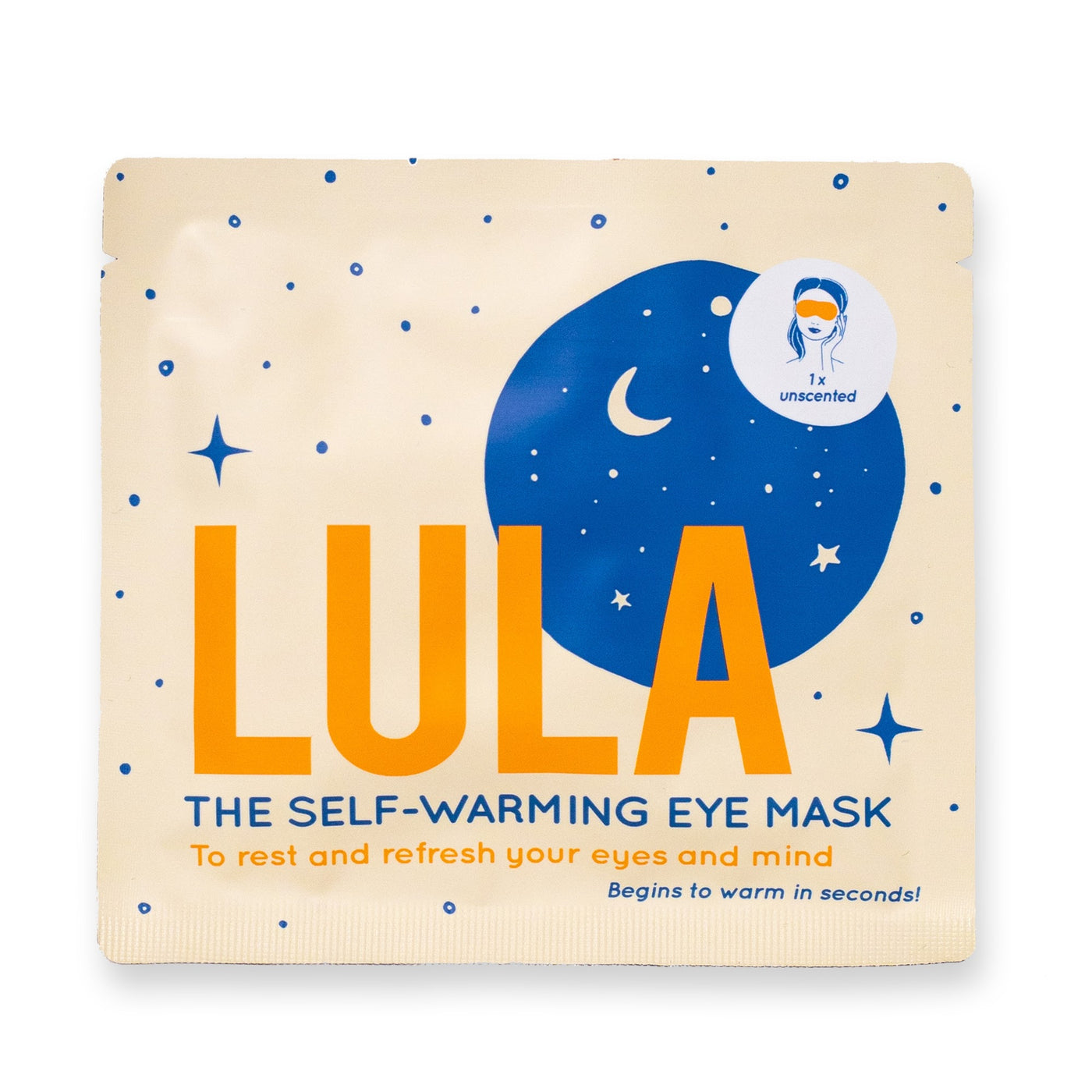 Lula Eye Masks Australia | Self-Warming Relaxation Eye Masks