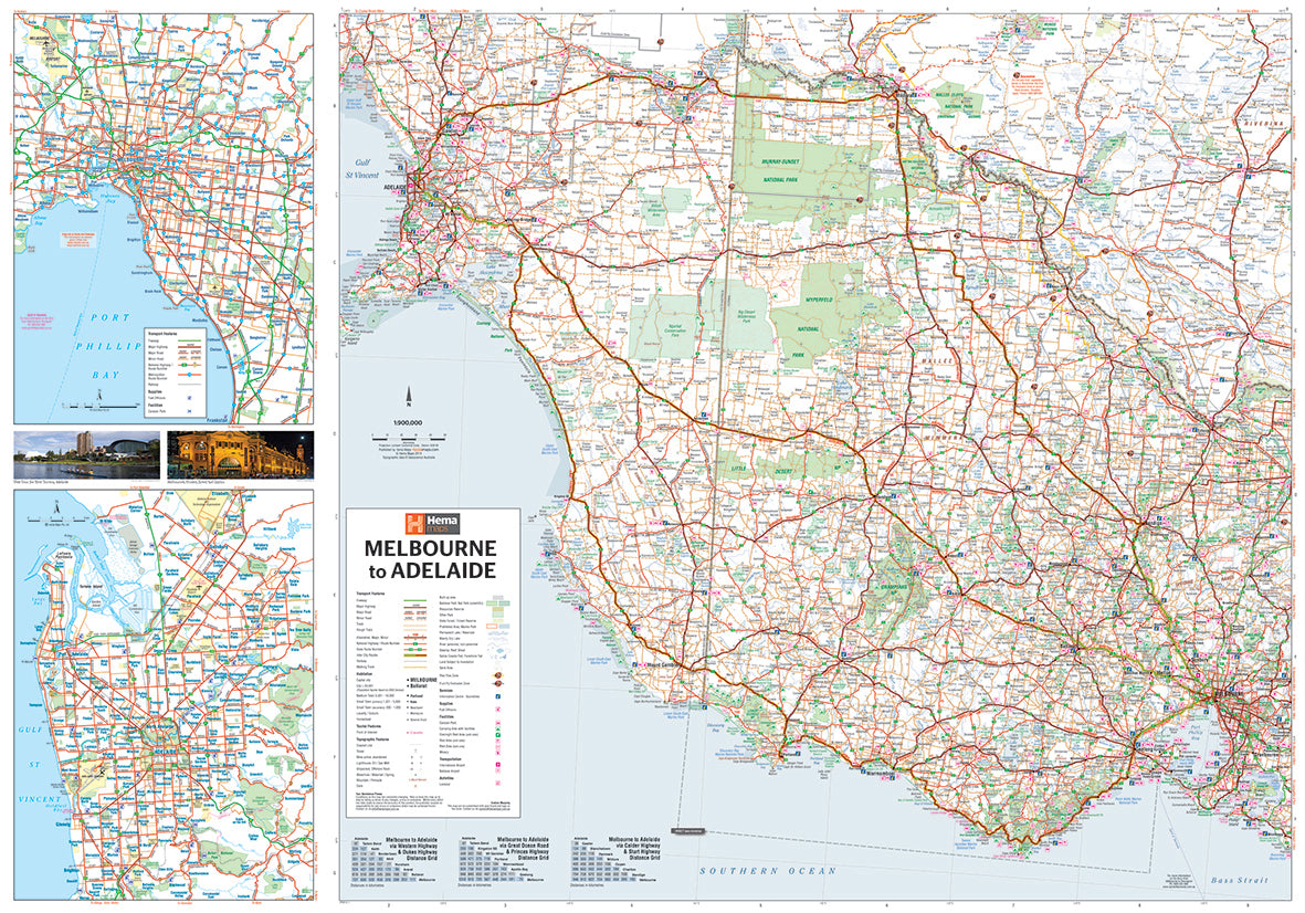 Hema Maps Melbourne to Adelaide Great Ocean Road – Adventure Awaits