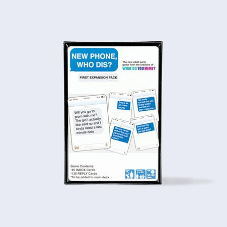 New Phone Who Dis Edition Adult Fun Game – Adventure Awaits