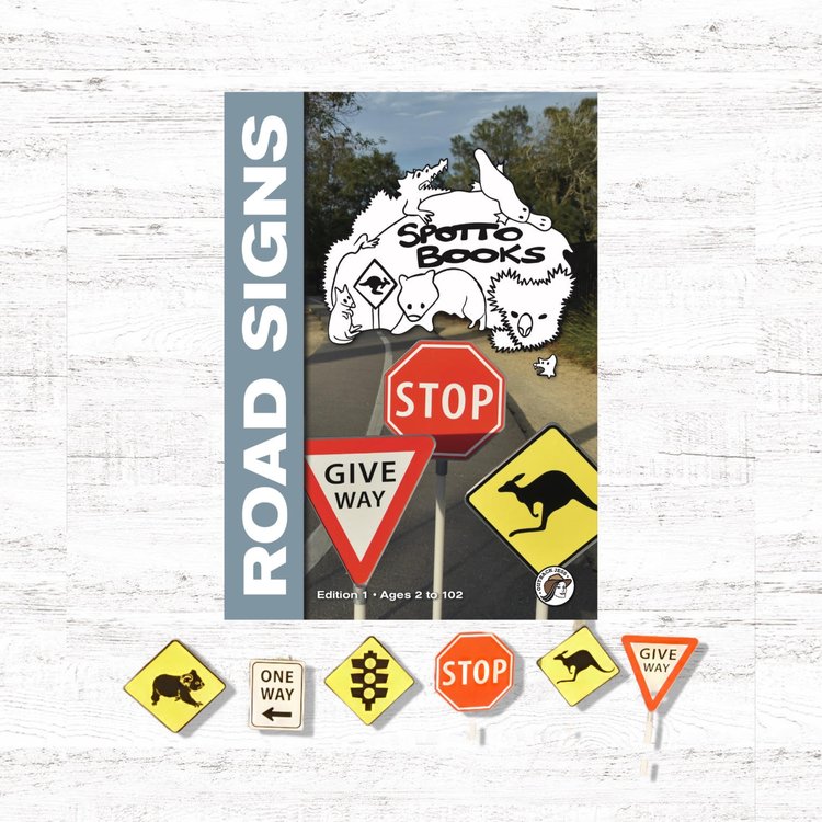 Spotto Books Road Signs Educational Travel Games Kids Entertainment ...