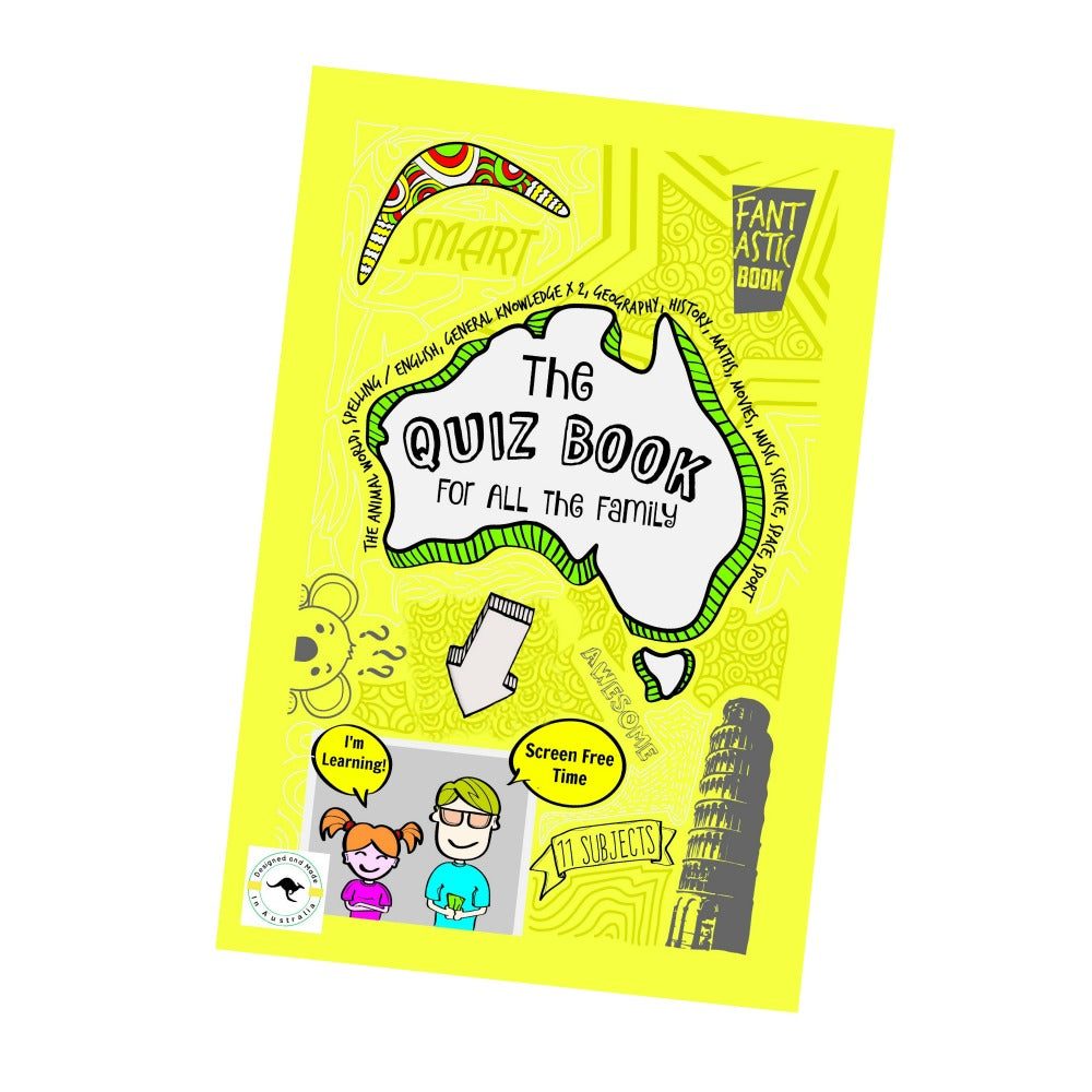 Family Quiz Book | A Quiz Book For Everyone | Family Friendly Games ...