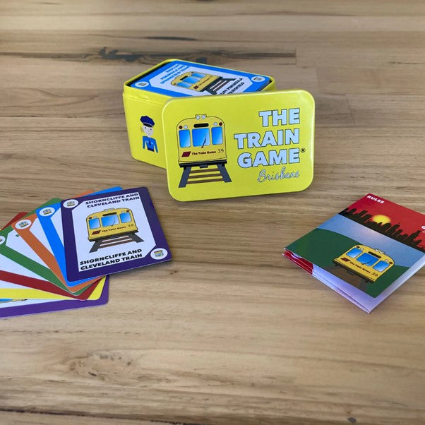 The Train Game Card Game Brisbane Trains Family Games Night – Adventure ...