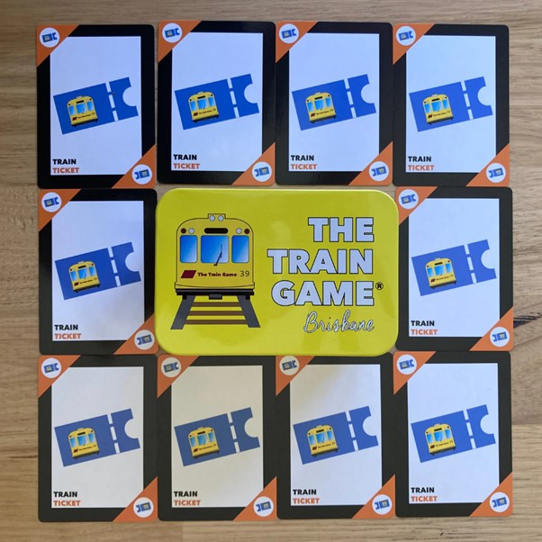The Train Game Card Game Brisbane Trains Family Games Night – Adventure ...