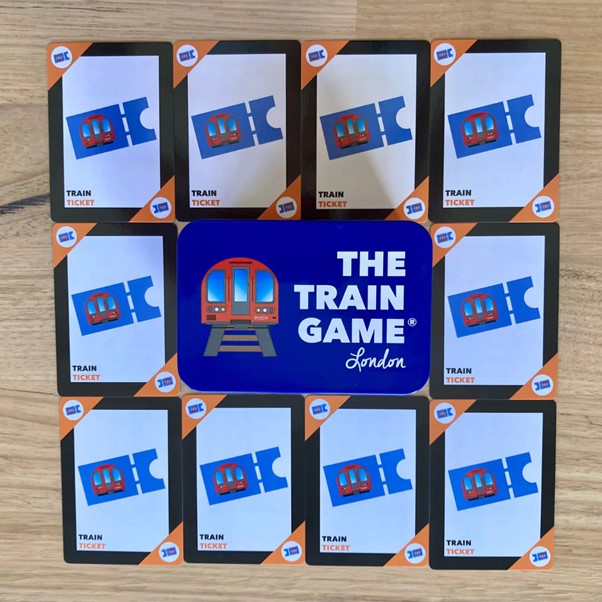 The Train Game Card Game London Trains Family Games Night – Adventure ...