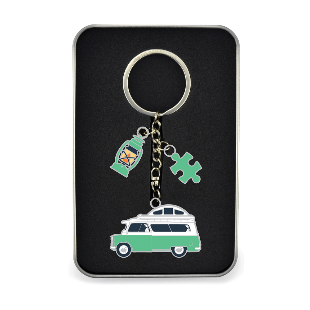 Van Go Caravan Inspired Key Rings | Various Designs & Colours ...
