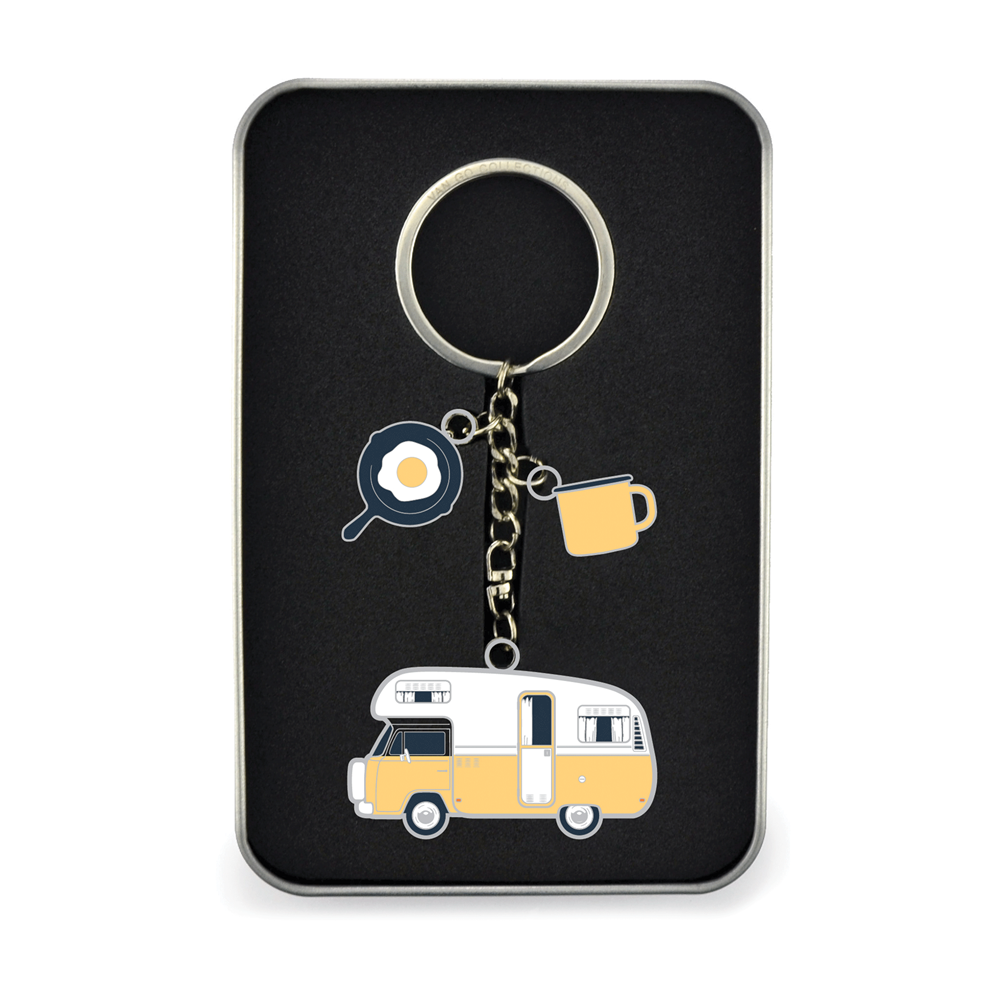 Van Go Caravan Inspired Key Rings | Various Designs & Colours ...
