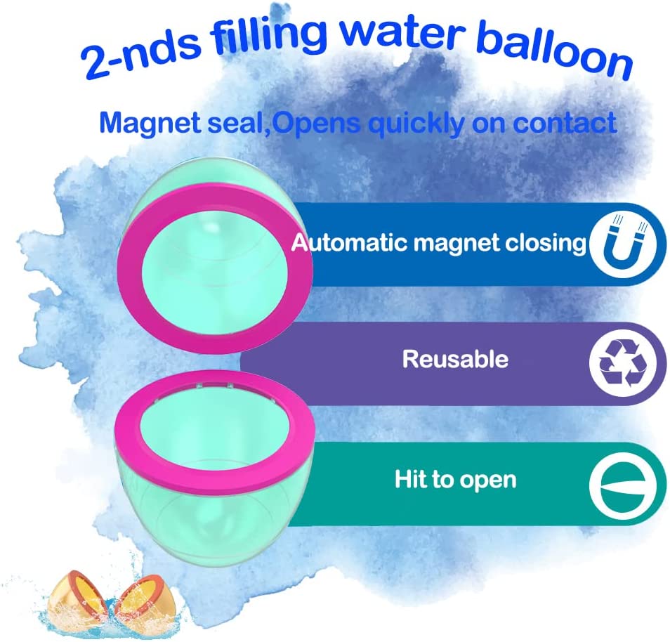 Reusable Silicone Water Balloons Magnetic Bombs – Adventure Awaits
