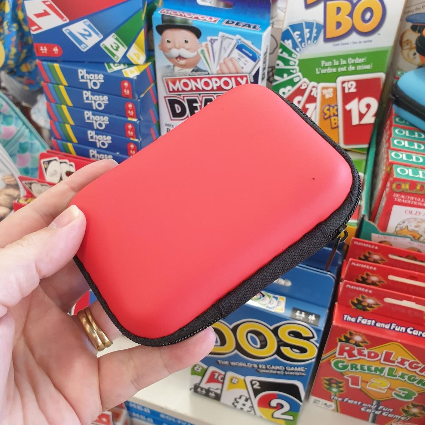 Playing Cards Case UNO Storage Case Travel Camping – Adventure Awaits