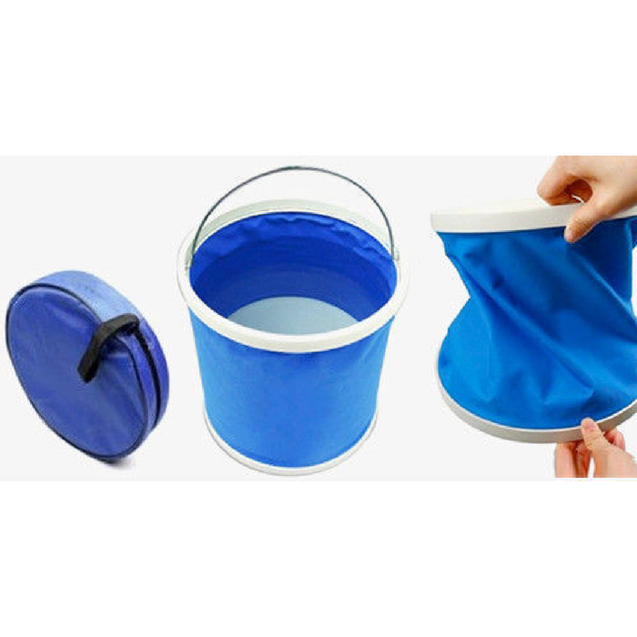 Collapsible Space Saving Bucket Camping Travel Road Trip Caravanning ...