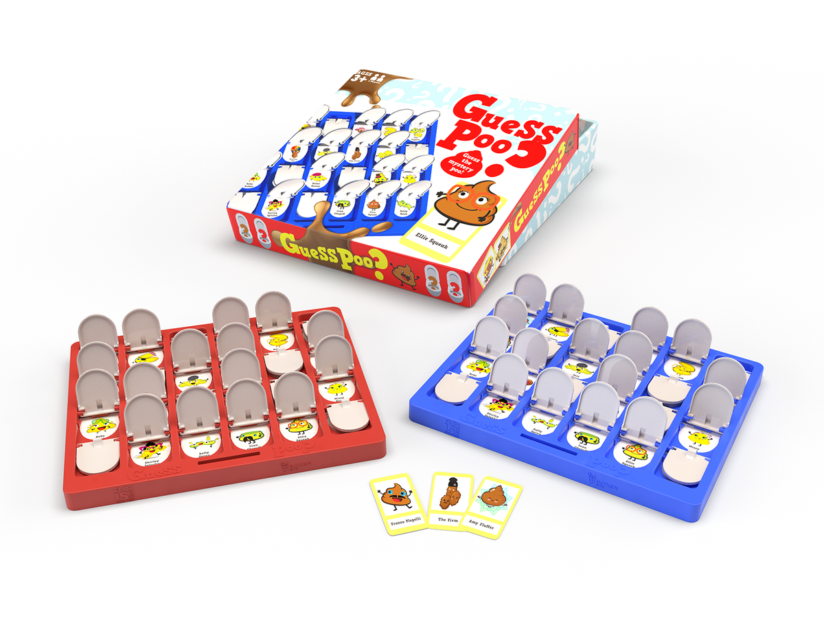 Guess Poo? Board Game | Funny Family Game Night Gift