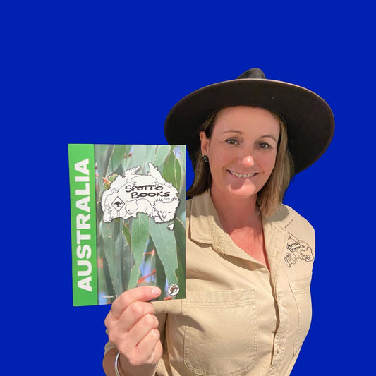 Spotto Book Australia Edition | Aussie Road Trip Activity for Kids