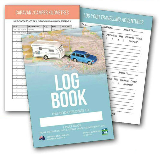 Australian Made Road Trip Pack Travel Journal Log Book Pegless ...