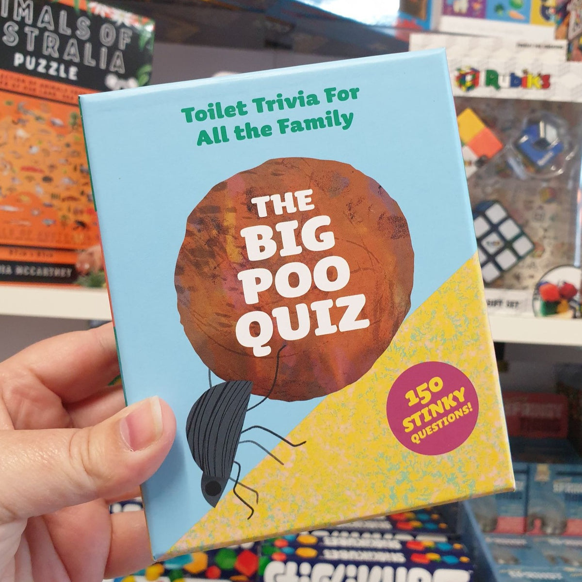 The Big Poo Quiz - Toilet Trivia For All The Family Travel Card Games ...