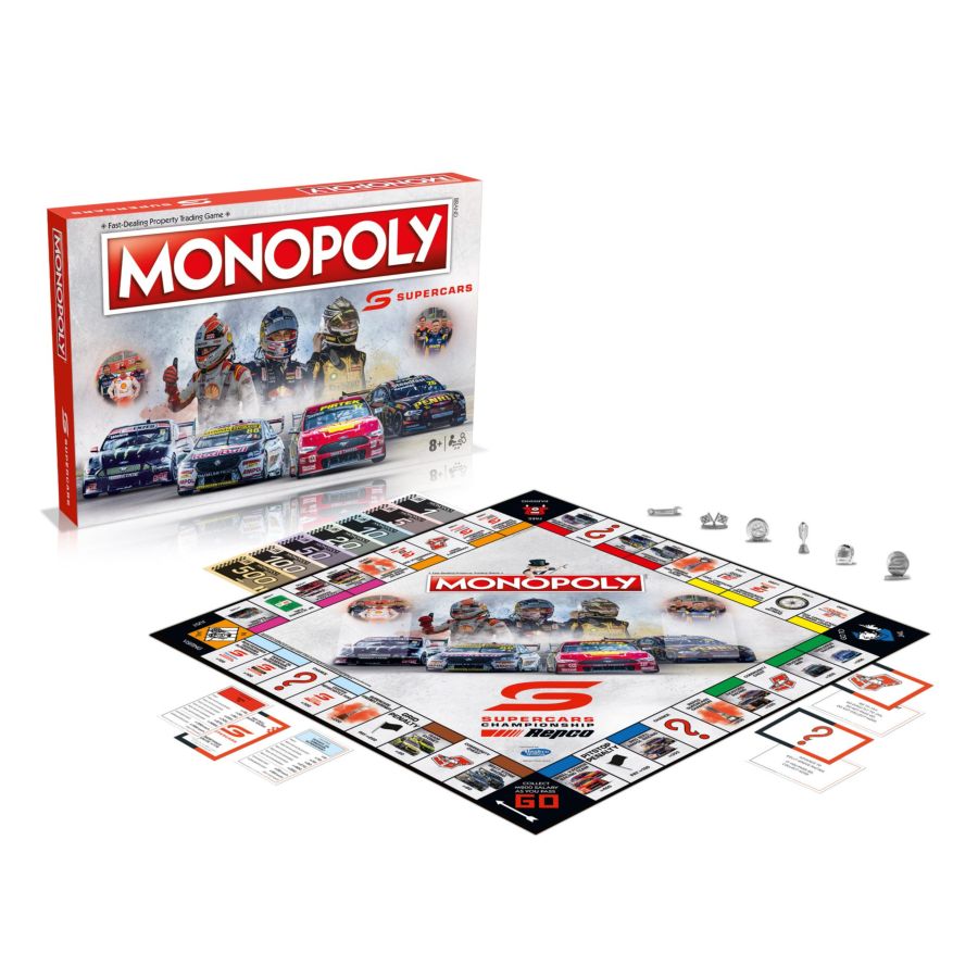 Monopoly Supercars Edition – Adventure Awaits