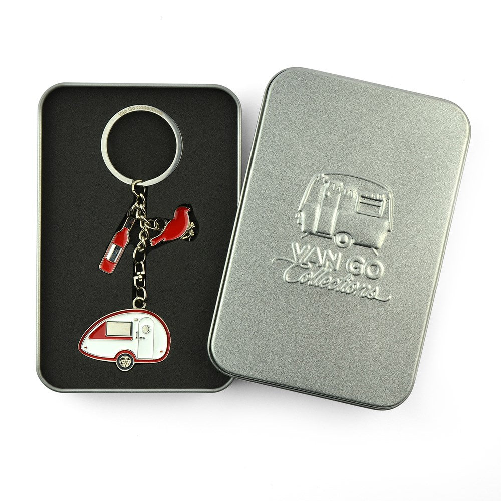 Van Go Caravan Inspired Key Rings | Various Designs & Colours ...