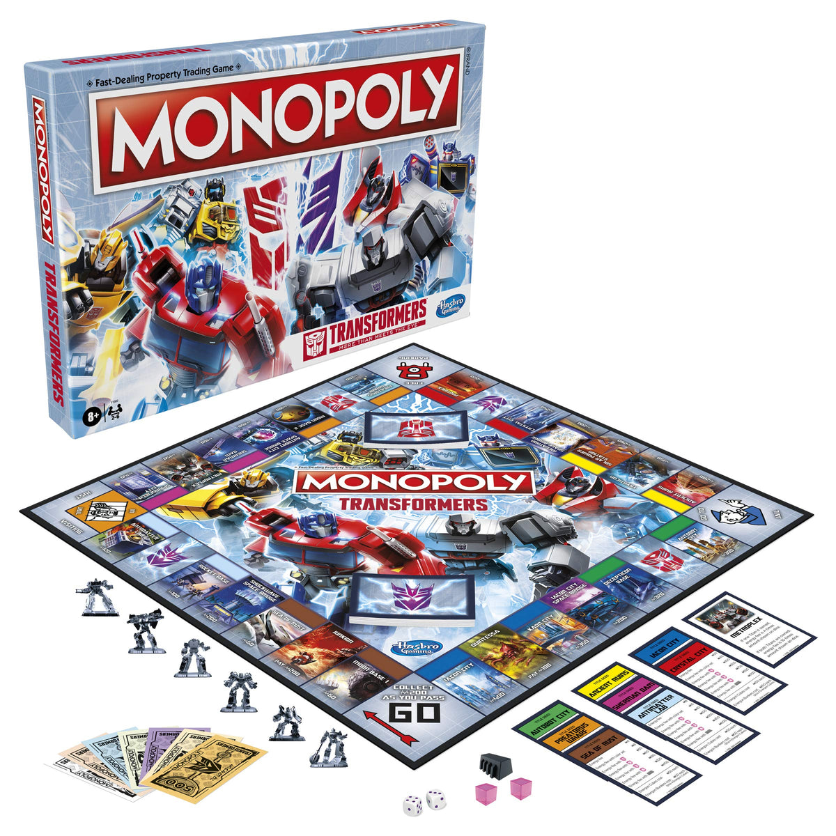 Monopoly Transformers Edition – Adventure Awaits
