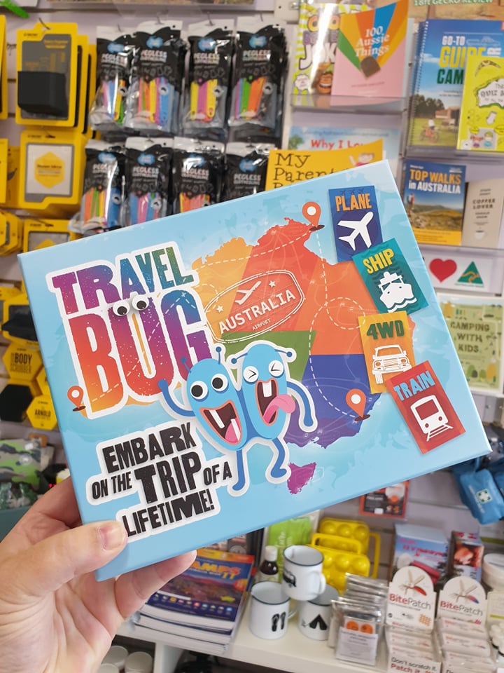Travel Bug Board Game Australian Made See Australia Family Fun ...