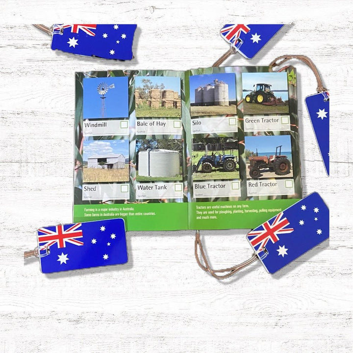 Spotto Book Australia Edition | Aussie Road Trip Activity for Kids
