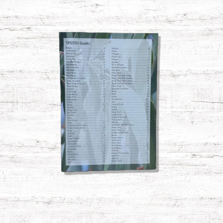 Spotto Book Australia Edition | Aussie Road Trip Activity for Kids