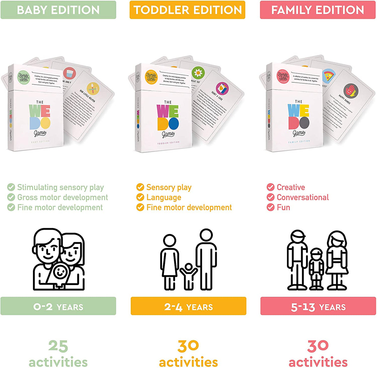 The WeDo Game | Baby Edition Family Game Activity